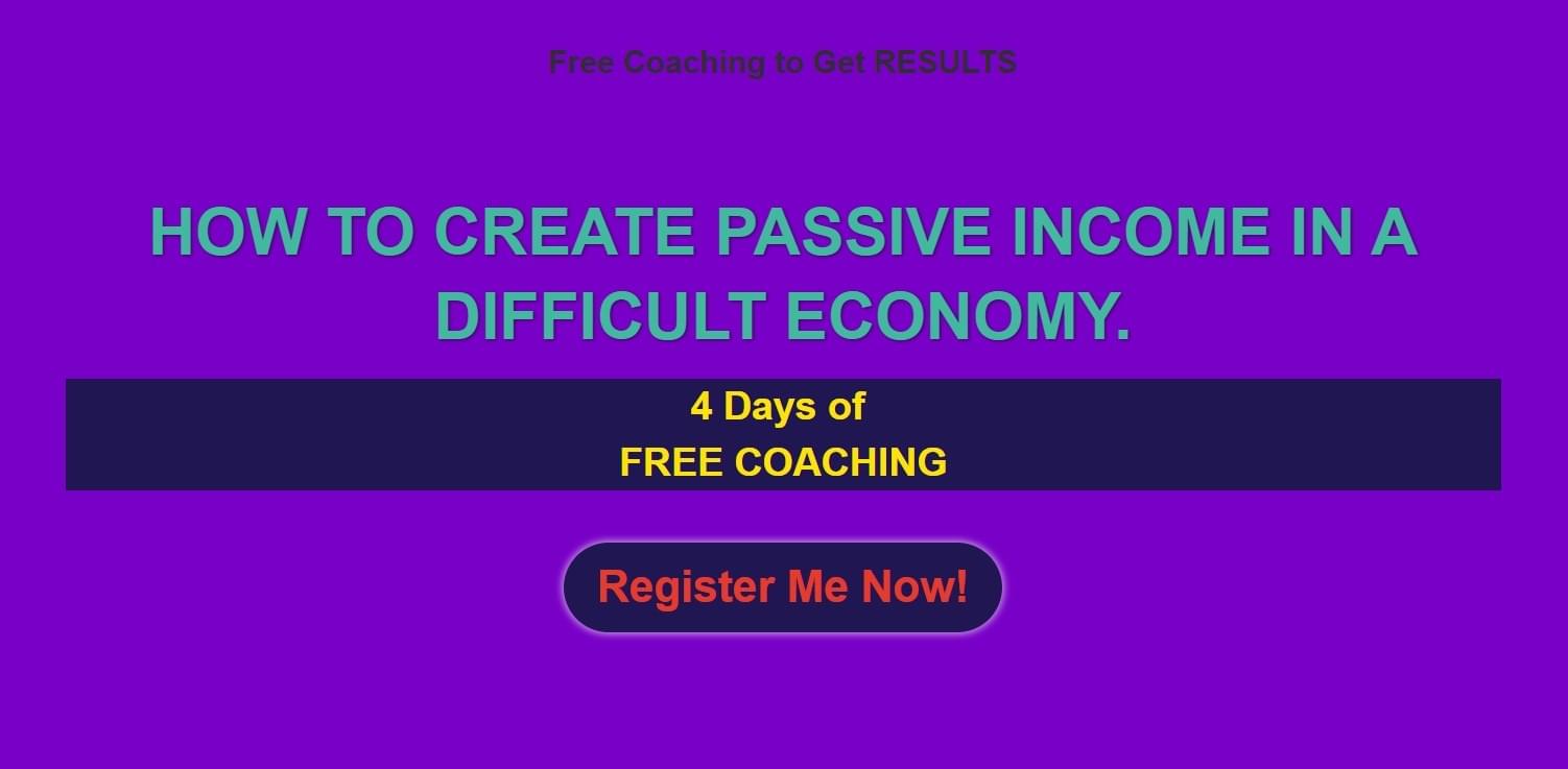 How to Create Passive Income in A Difficult Economy